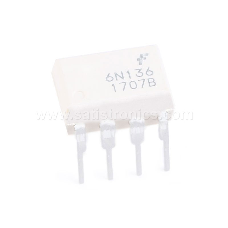 FSC 6N136M DIP-8 Optocouplers Logic Output | Satistronics